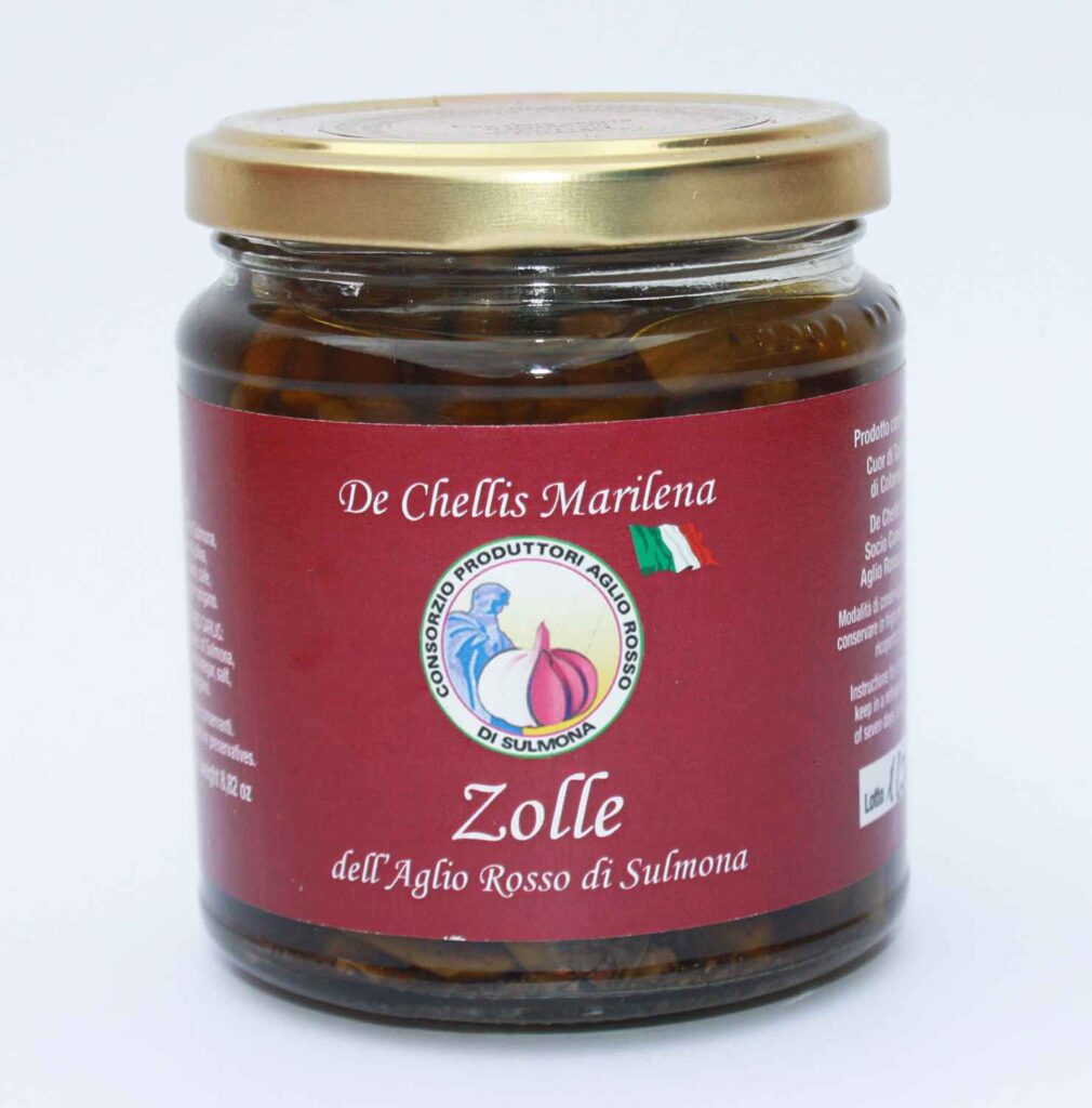 Sulmona red garlic zolle, Zolle online made in Italy